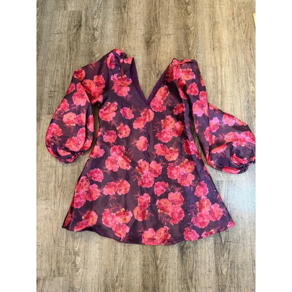 BHLDN | Dresses | Bhldn Anthropologie Floral Mini Dress S Nwt Kentucky ...